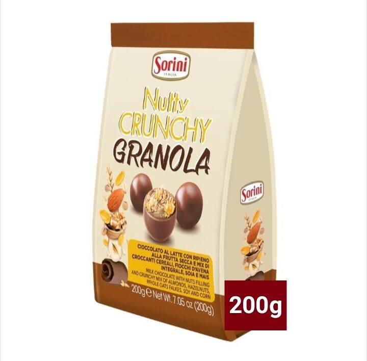Sorini Nutty Crunchy Granola 200g | Lazada PH