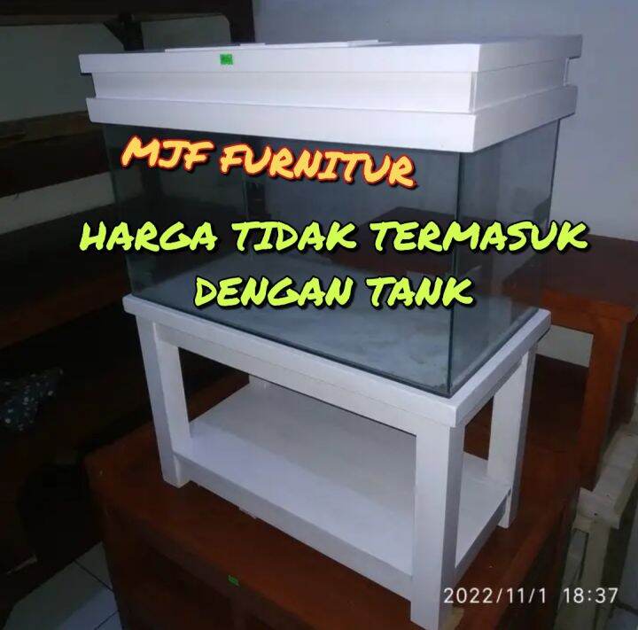 Meja akuarium minimalis/Meja aquarium/Meja aquascepe/Meja akuarium kayu ...