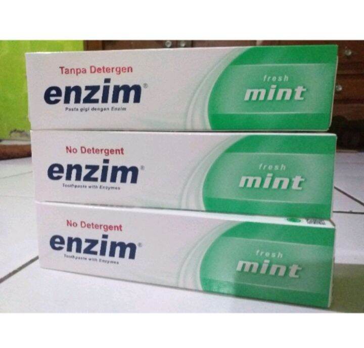 Enzim Pasta Gigi Fresh Mint 124 gr | Lazada Indonesia