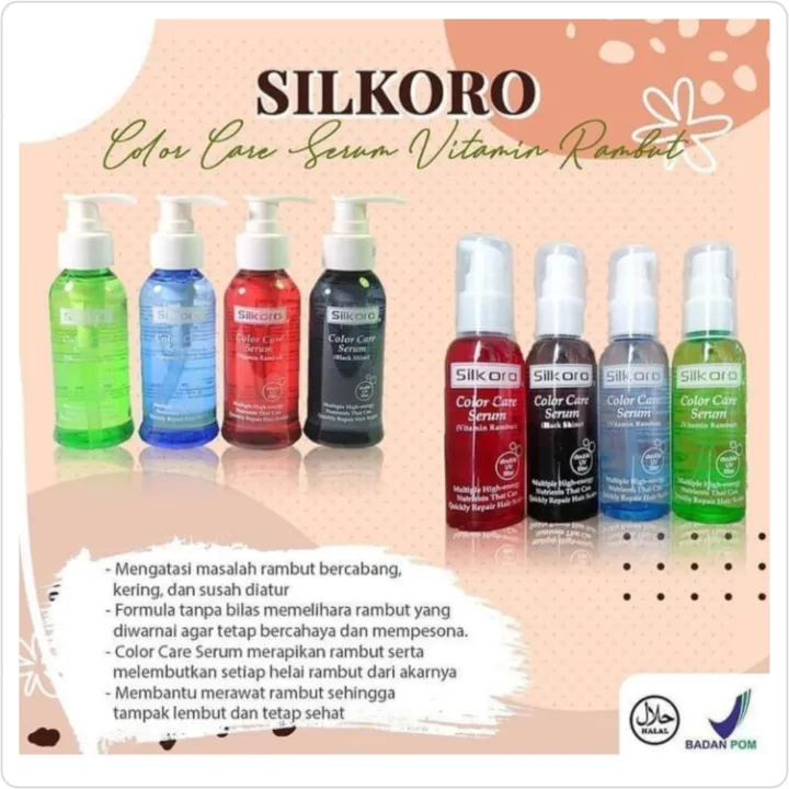 SILKORO VITAMIN RAMBUT BESAR / VITAMIN SERUM RAMBUT SILKORO | Lazada
