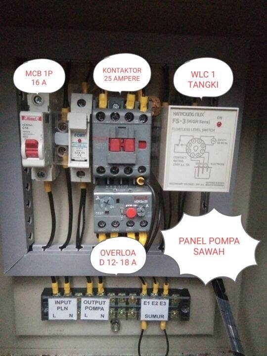 panel otomatis pompa sible sawah | Lazada Indonesia