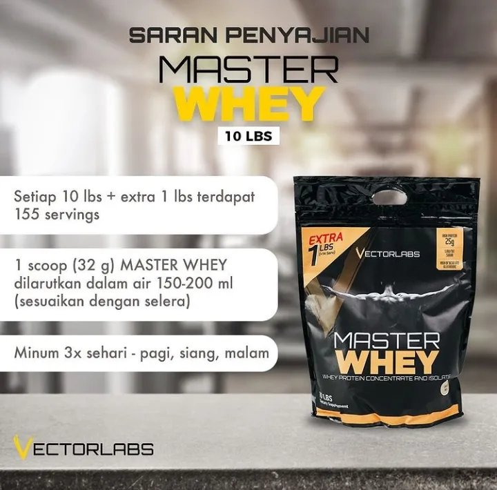 Vectorlabs Master Whey Protein 11 Lbs | Lazada Indonesia