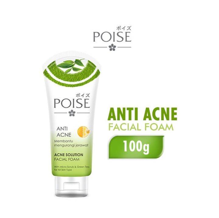 Poise facial wash anti acne 100ml | Lazada Indonesia