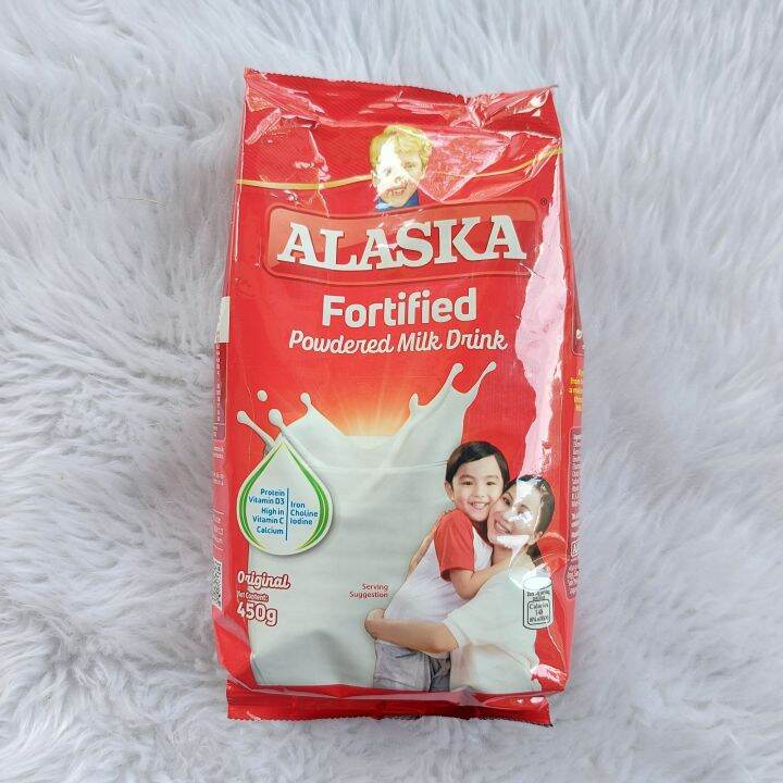 Alaska Fortified Powdered Milk Drink 450g | Lazada PH