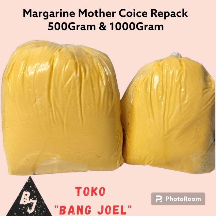 Margarin Mother Coice Kemasan 500Gram & 1000Gram / Butter Margarin ...