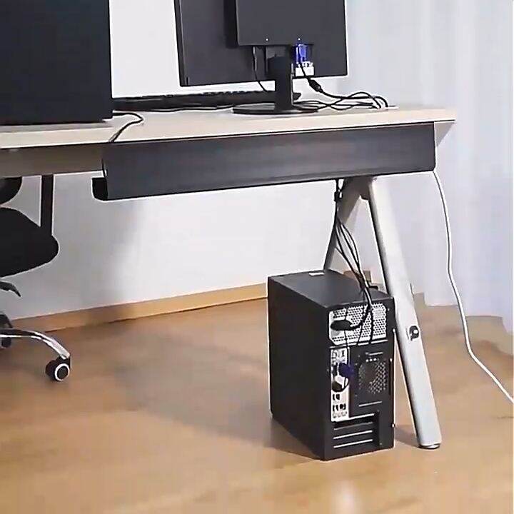 Under The Table Cable Management Rack Under Desk Cable Organizer Cable ...