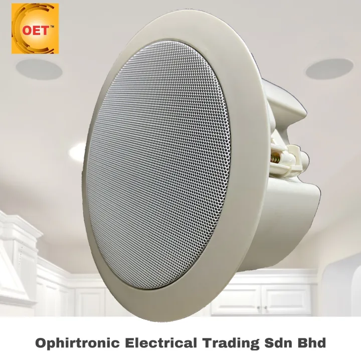 OET M-558A Ceiling Speaker Public Address PA system (5W 10W) M558 | Lazada