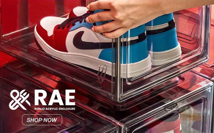 Premium High Quality Magnetic Shoe Box | Lazada PH