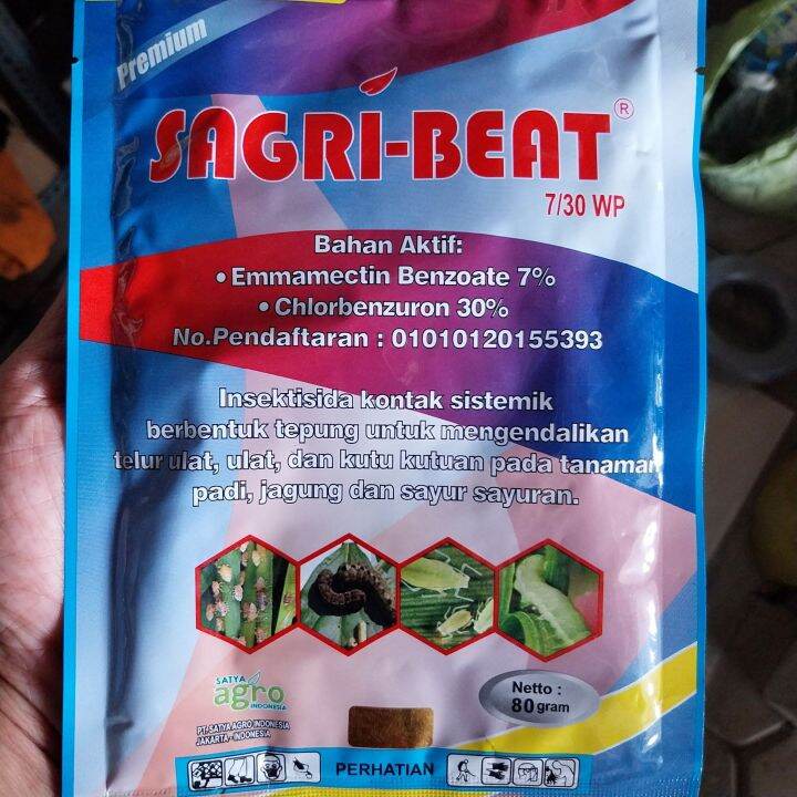 sagri beat 80gram insektisida ulat jagung dan tanaman | Lazada Indonesia