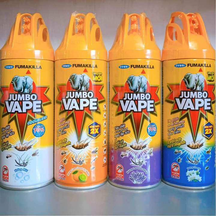 BÌNH XỊT CÔN TRÙNG MUỖI JUMBO VAPE DẠNG CHAI 300ML. | Lazada.vn