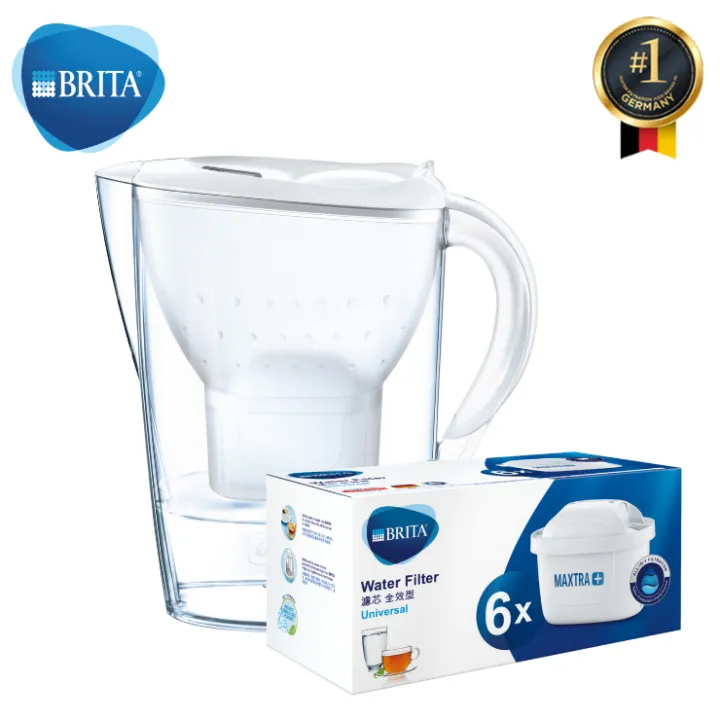 BRITA Marella XL 3.5L Water Filter Jug Bundle Set (BRITA Marella XL 3 ...