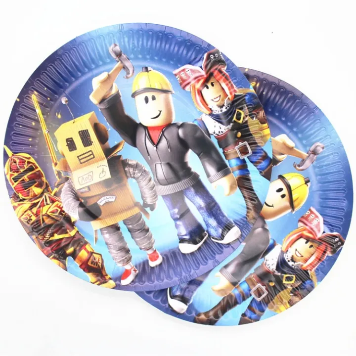 roblox paper plate 10pcs | Lazada PH