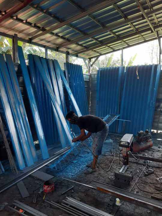 pintu untuk ruko warung folding gate Rolling door | Lazada Indonesia