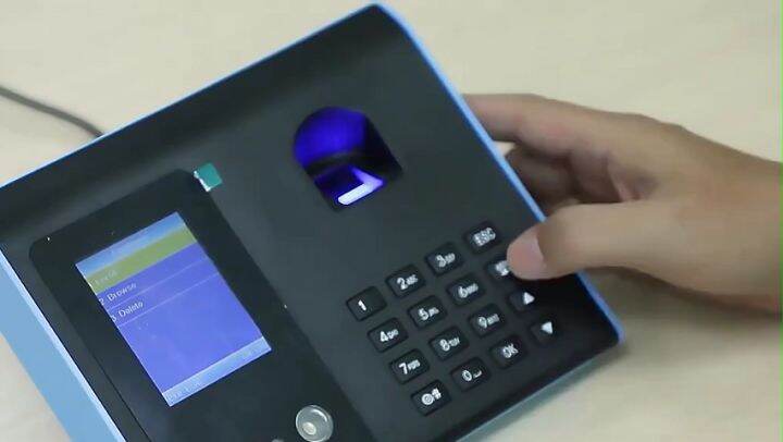 Attendance Machine Face Fingerprint Time Clock Absence Machines Punch ...