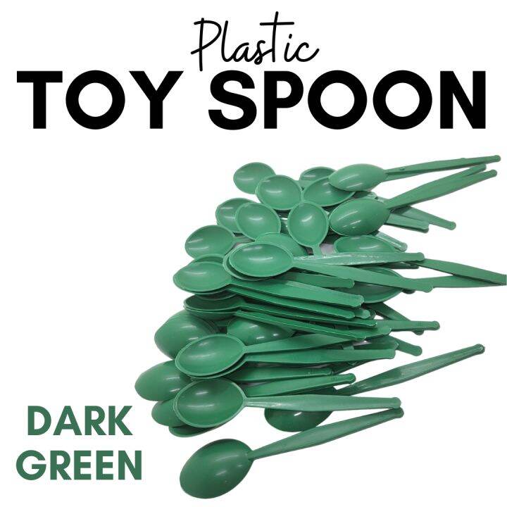 50pcs Plastic Toy Spoon Scramble Dessert Party | Lazada PH