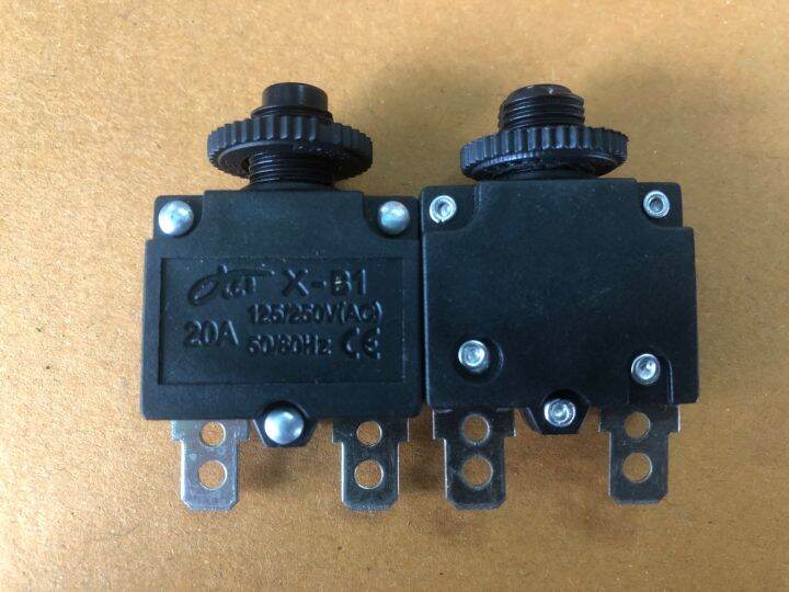 Overload Switch โอเวอร์โหลดสวิทซ์เบรคเกอร์ตัดไฟเกินป้องกันสวิทซ์ฟิวส์ ...