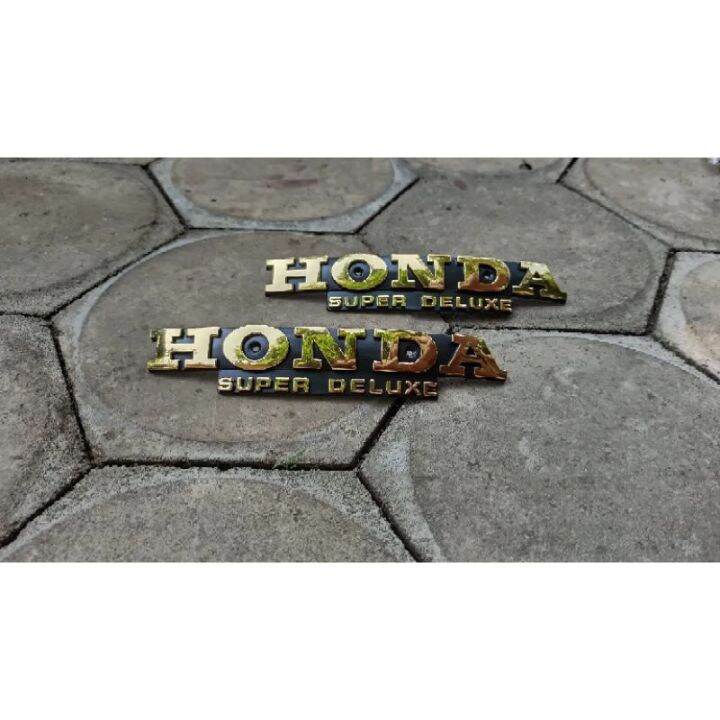 EMBLEM TANGKI LOGO TANGKI HONDO GL 100 gl 100 EMBLEM TANGKI GL 100 ...
