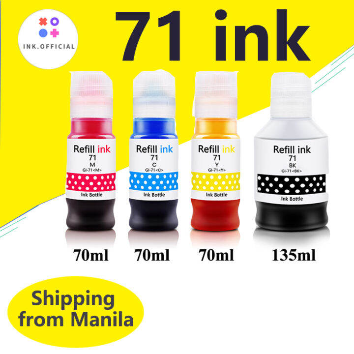 For Canon GI-73 Ink GI73 GI 73 Ink for Canon Pixma G570 G670 G550 G650 G620 printer | Lazada PH