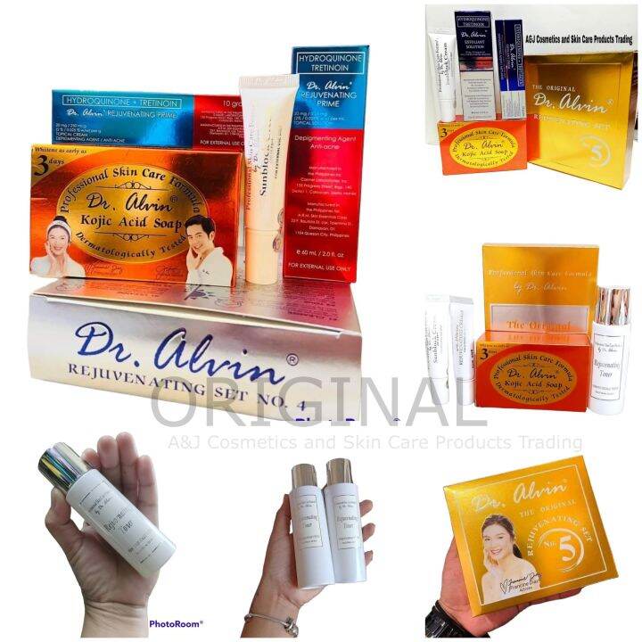 Original Dr. Alvin Rejuvenating Set | Lazada PH