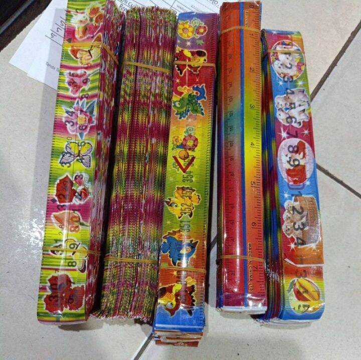 Mainan Anak Warung Penggaris besi 100pcs | Lazada Indonesia