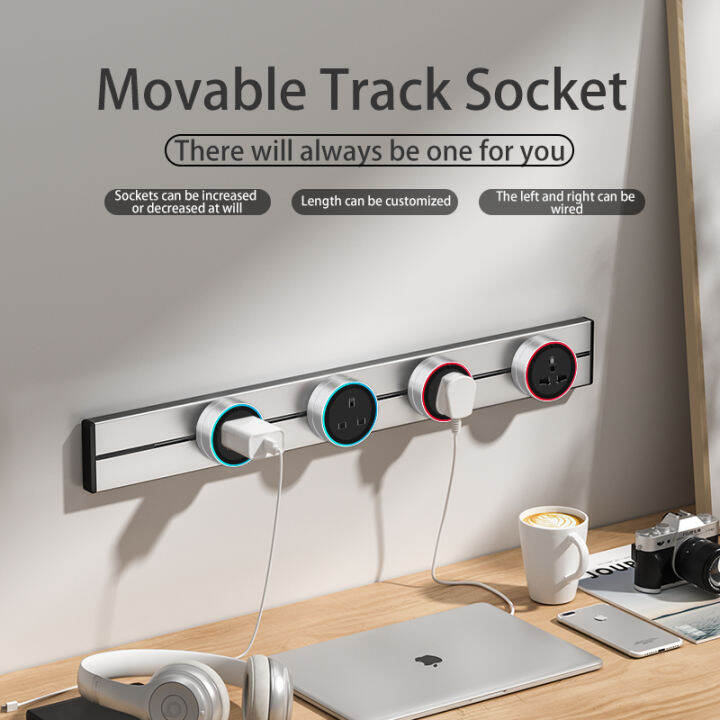 Track Socket Home Appliances Electric Plug Adapter Highquality Outlet ...