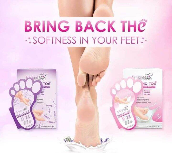 Brilliant Skin Heal and Toe Foot Mask | Lazada PH