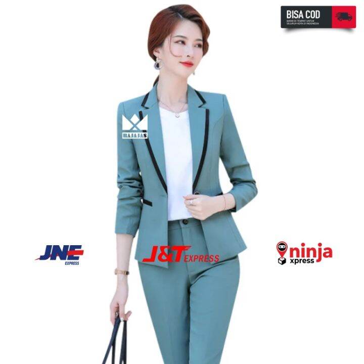 Jas Formal Cewek, Jas Kerja Cewek, Jas Kondangan. | Lazada Indonesia