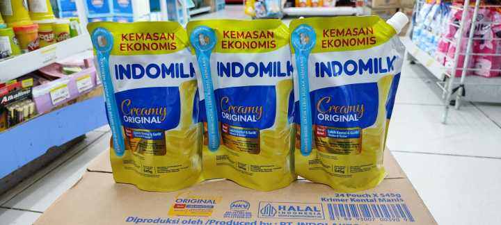 indomilk SKM putih pouch 545ml | Lazada Indonesia