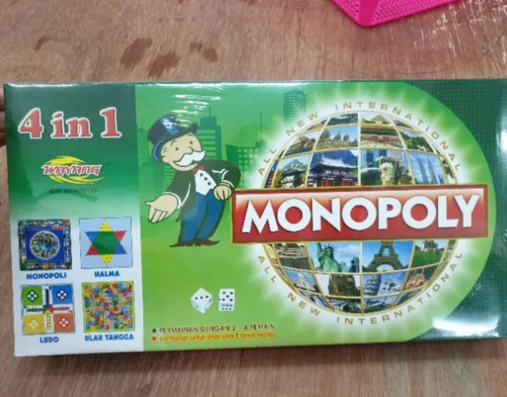 Mainan Anak Dan Remaja Monopoli 4 in 1 | Lazada Indonesia