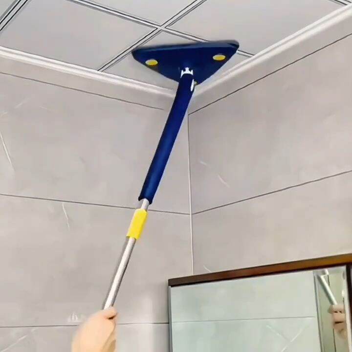 360° Rotation Triangle Mop Floor tiles ceiling wall window glass floor ...