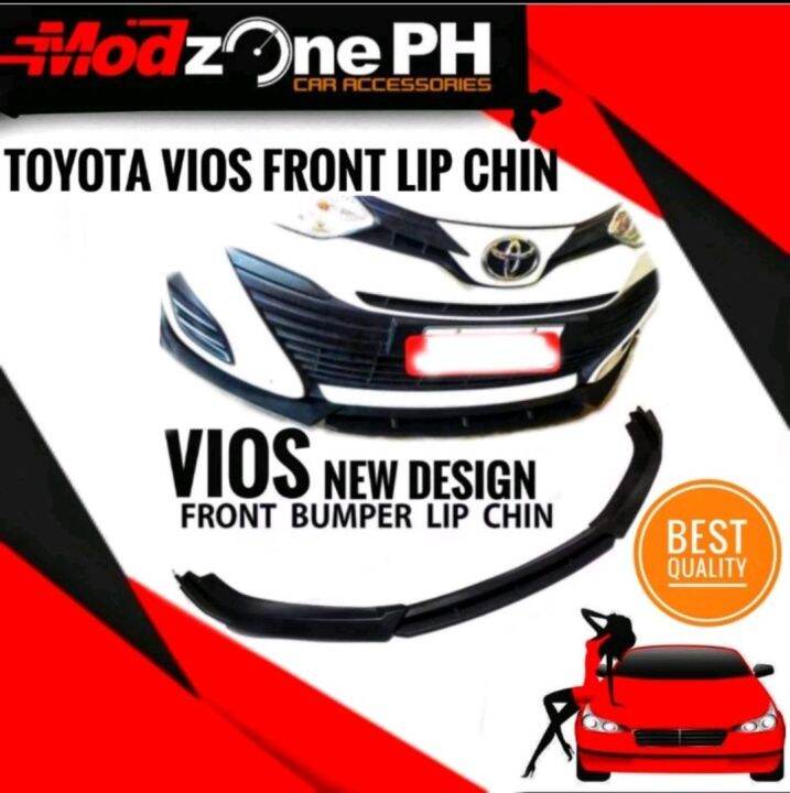 TOYOTA VIOS FRONT LIP CHIN FLEXIBLE FOR GEN1,2&3 | Lazada PH