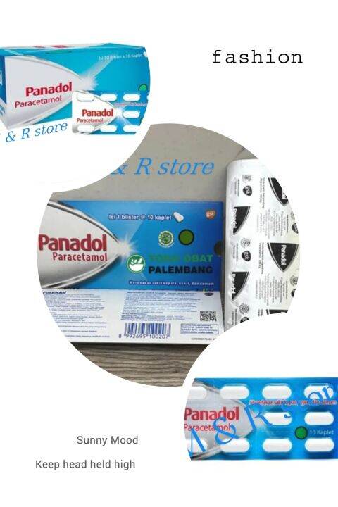 Panadol Biru Paracetamol 1box sakit kepala/Demam/Nyeri | Lazada Indonesia