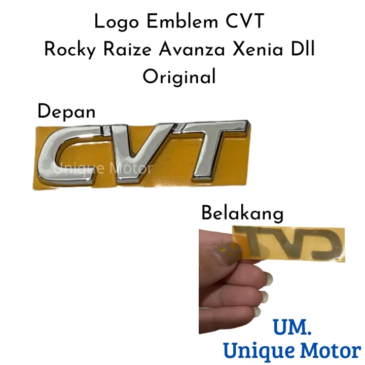 Logo Emblem CVT Original | Lazada Indonesia