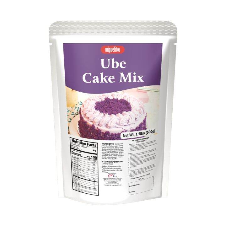 UBE CAKE PREMIX 500g | Lazada PH