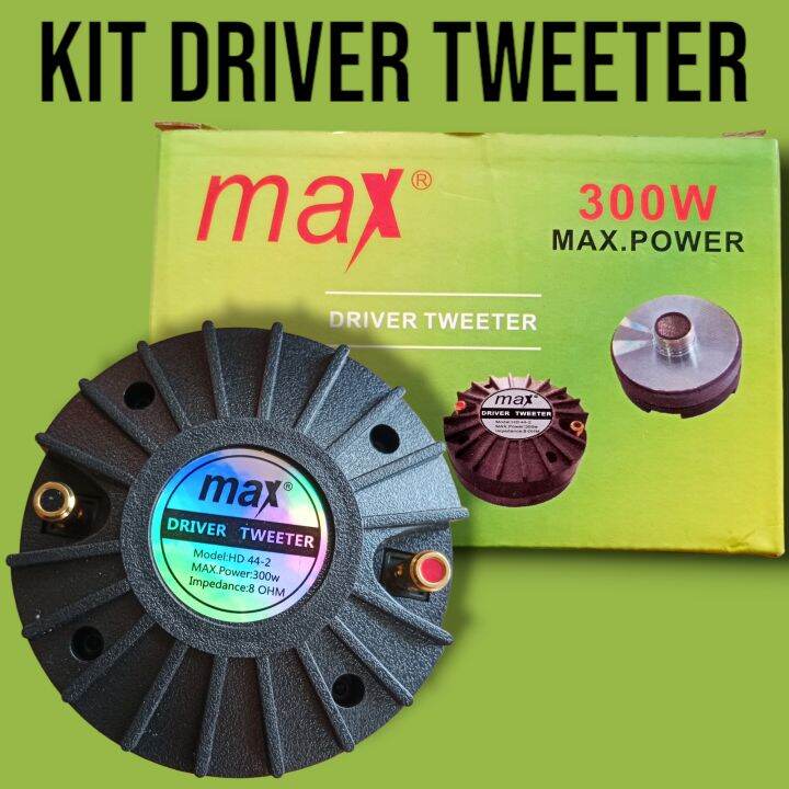 KIT TWEETER MAX HD 44-2 300W TWITER SPEAKER TITANIUM | Lazada Indonesia