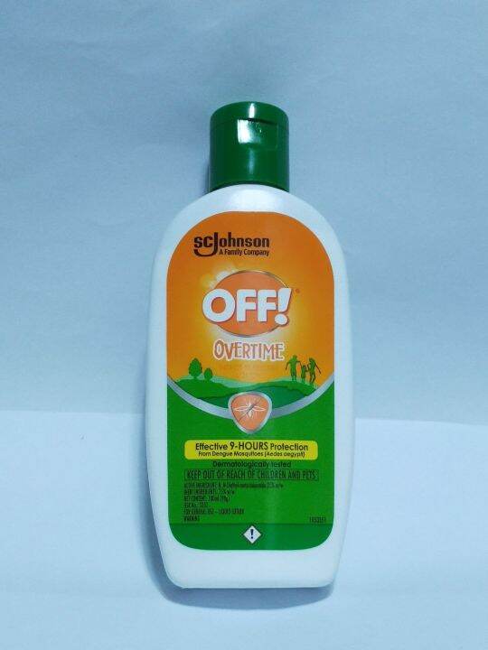 Off Overtime Insect Repellent Lotion 100ml | Lazada PH