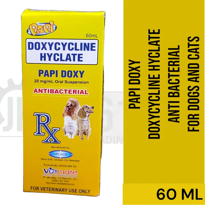 Papi Doxy 60ML Oral Suspension for Dogs and Cats | Lazada PH
