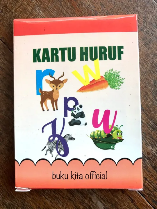 Flashcard Huruf / Kartu Huruf Edukasi Anak | Lazada Indonesia