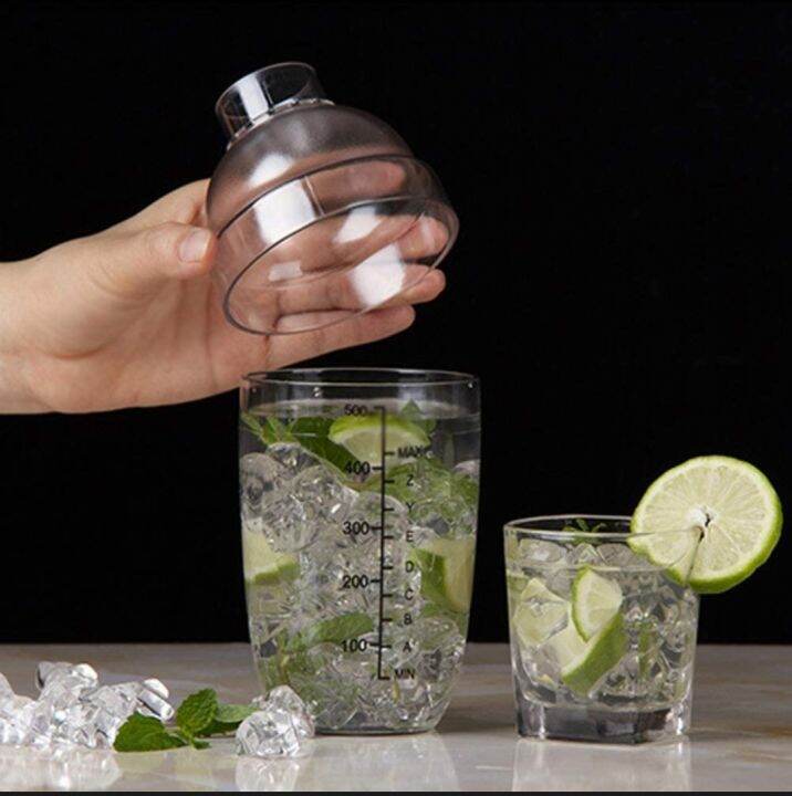 Milk Tea Shaker Cocktail Shaker Lemonade Protein Shaker Polycarbonate ...