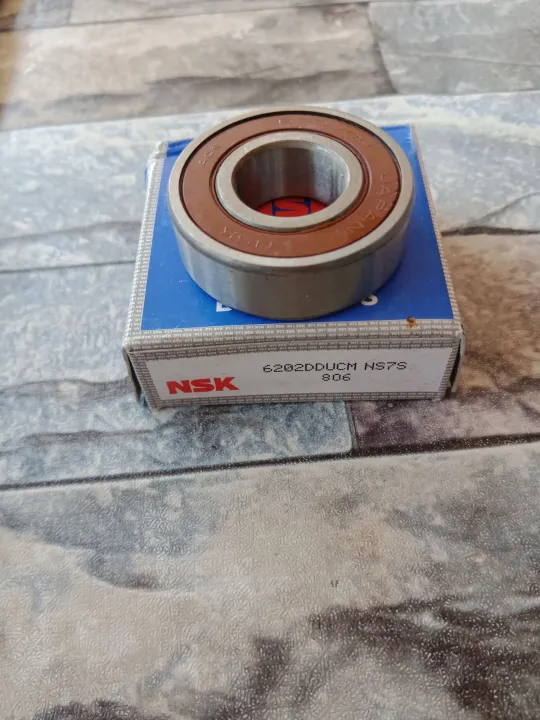 ลูกปืนราวลิ้น ข้างขวา NSK 6202 ใช้สำหรับมอไซค์ SONIC NSK 6202 AV2S806 ...