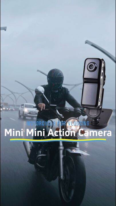 MD80 Mini Action Camera Motorcycle for Vlogging and Photography 1080p ...