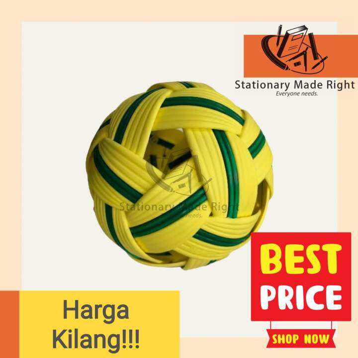 Bola Sepak Takraw / Sepak Raga / Takraw Ball / Hijau Kuning Marathon ...