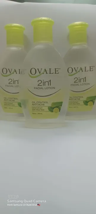 OVALE 2in1 facial lotion,oil control anti care | Lazada
