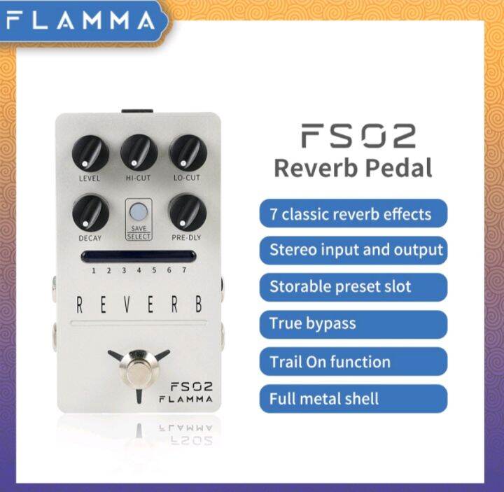 Flamma FS02 Digital Reverb Pedal | Lazada PH