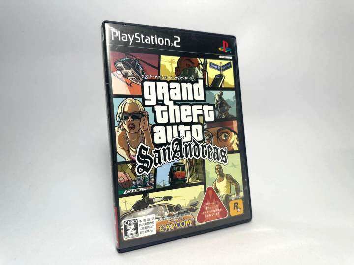 แผ่นแท้ Play Station 2 (japan)(ps2) GTA Grand Theft Auto: San Andreas ...