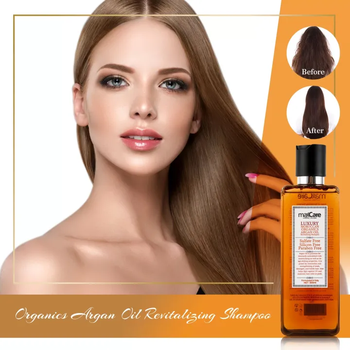 Maxcare Shampoo & Conditional Argan oil Luxury | Lazada.co.th