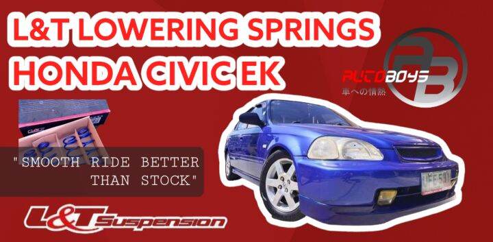 L&T Lowering springs for Honda EK | Lazada PH