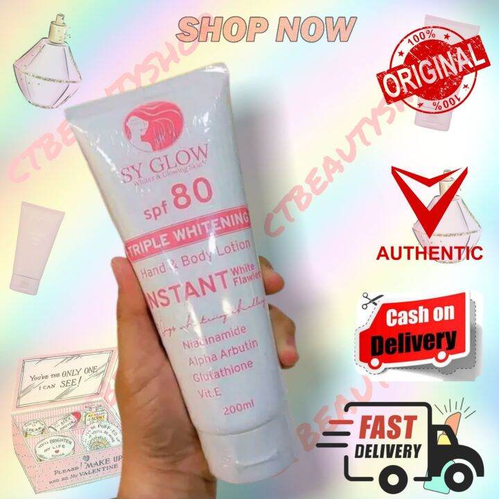 SY GLOW INSTANT WHITENING LOTION | Lazada PH