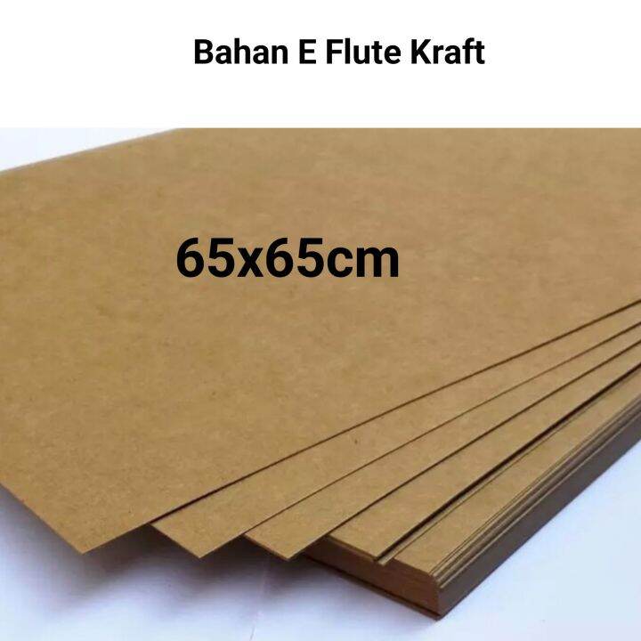 Bahan karton kraft E flute (1pc) | Lazada Indonesia