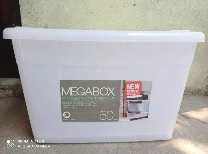 50L MG-697 Megabox High-Impact Series storagebox | Lazada PH